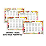 Printable Mathematical Tables A5 - Kiddy Companion